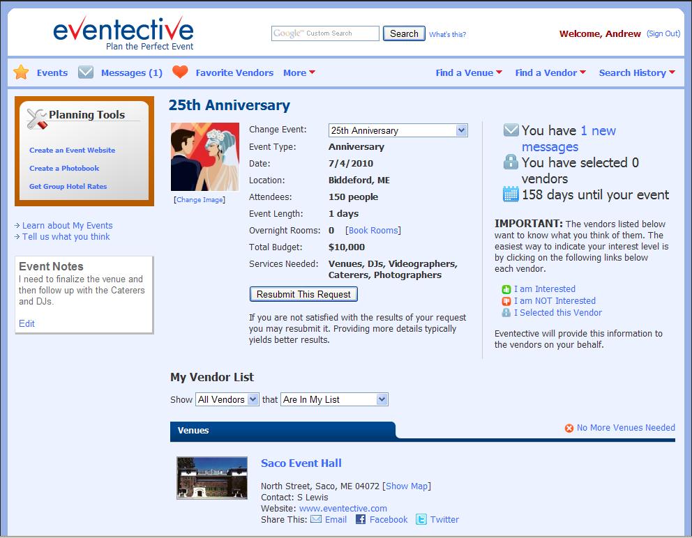 Eventective - My Events Explained